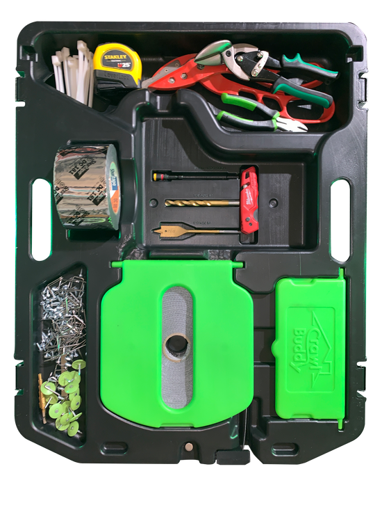 CrawlBuddy Crawl Space Tool Sled System